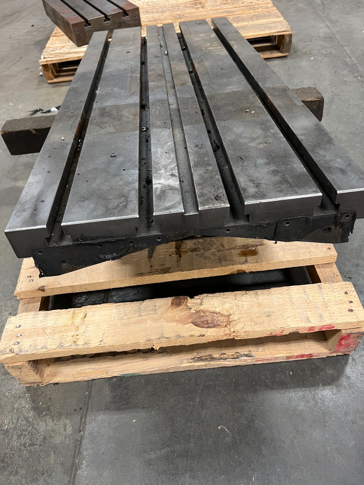 48" x 20" Steel Weld 4 T-Slot Table Cast iron Layout Plate Fixture | eBay