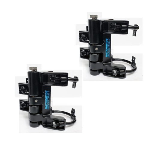 Pair of Nationwide Industries Multi-Size Chain Link Self-Closing Hinges ...