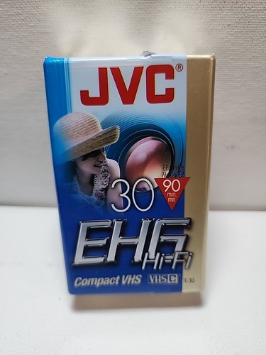 📼 NIP JVC EHG 30 Hi-Fi Compact VHS 90 Min Tape TC-30 EHGDU Sealed 📼 | eBay