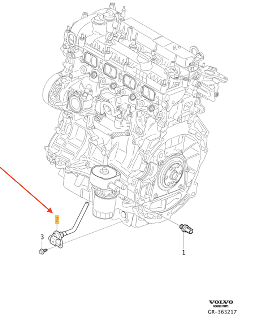 VOLVO S60 II OIL LEVEL SENSOR 31316335 GENUINE for sale online | eBay