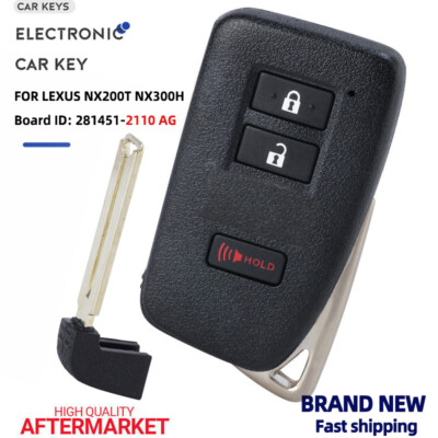 FOR LEXUS NX200T NX300H SMART KEY KEYLESS REMOTE KEY FOB HYQ14FBA ...