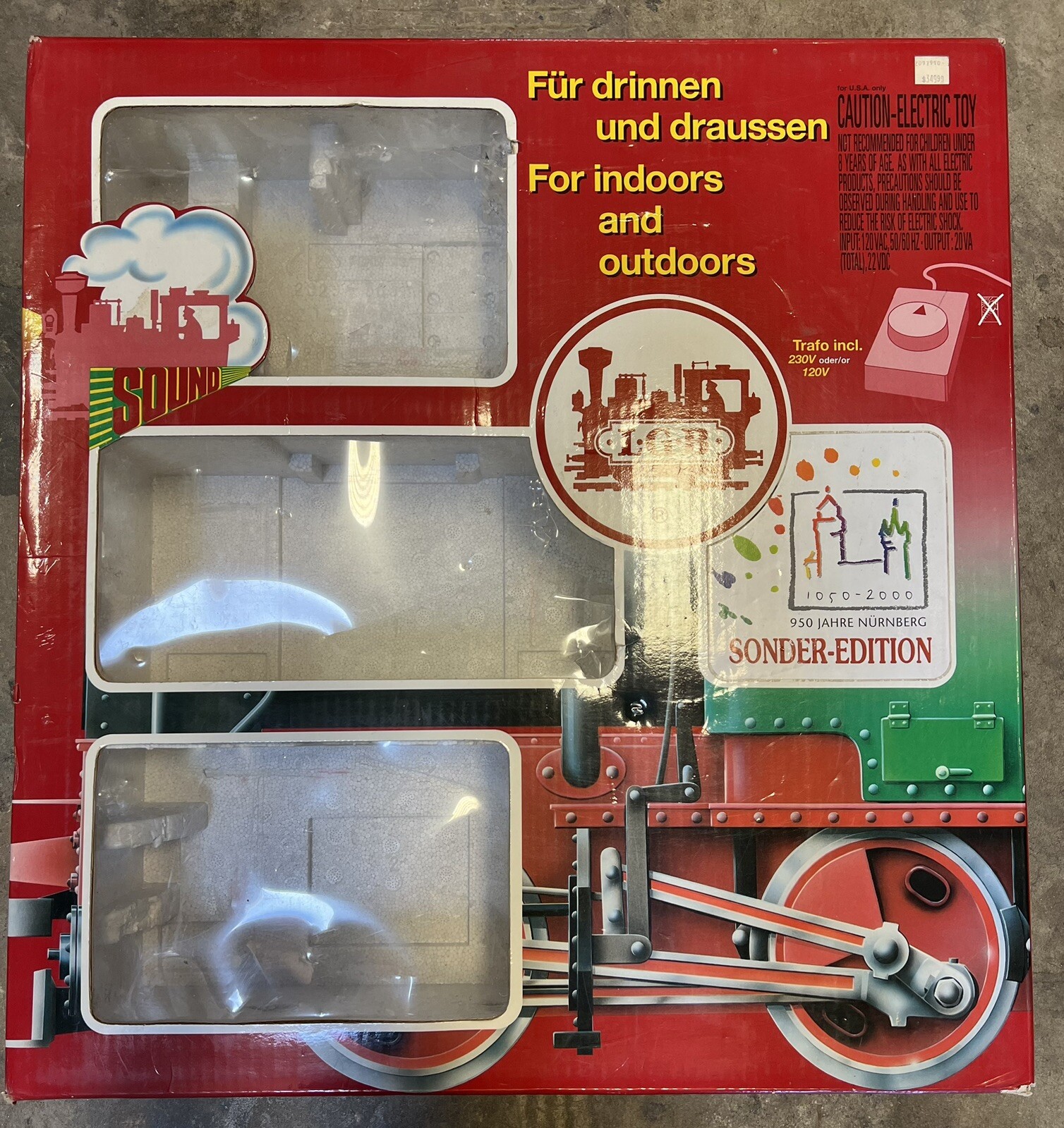 @ LGB Model Train G Scale 72950 950 Jahre Nurnberg 0-4-0 Box Only | eBay