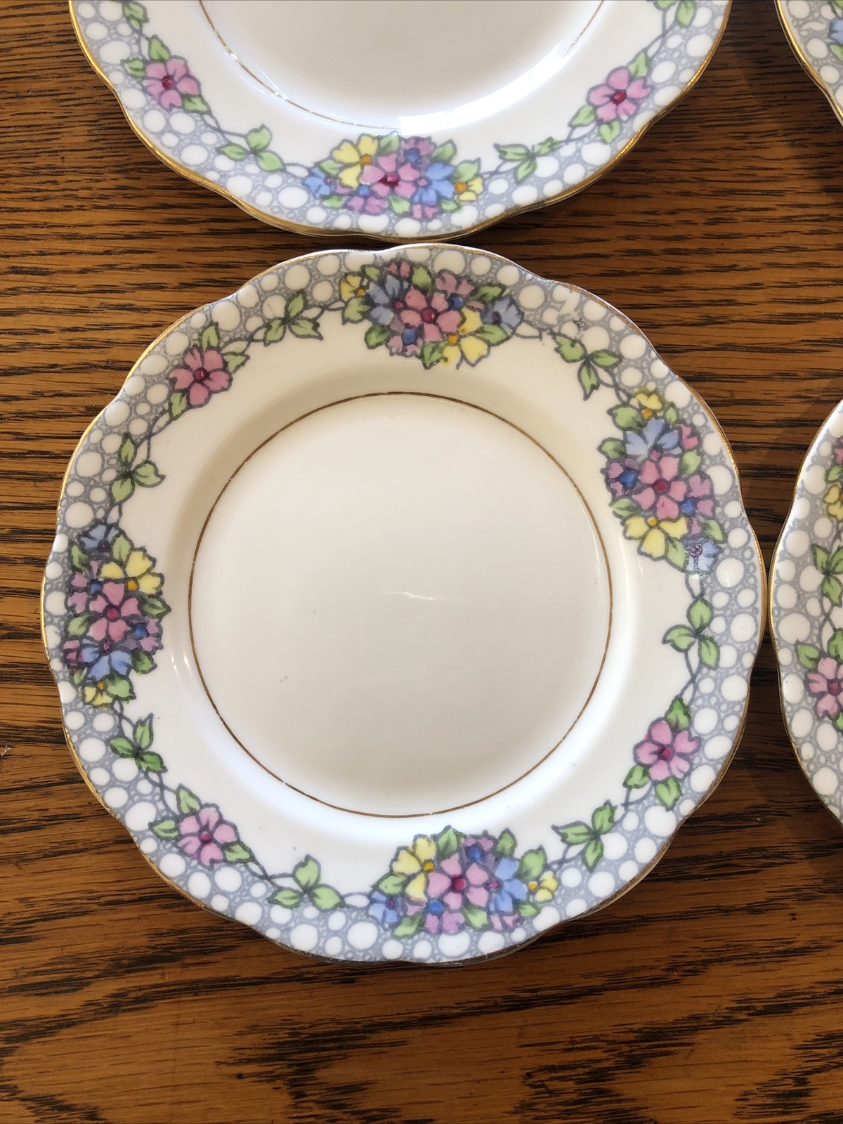 6 Royal Albert Tea Plates Bread Plates 1930's 16cms Pattern No 2534 ...