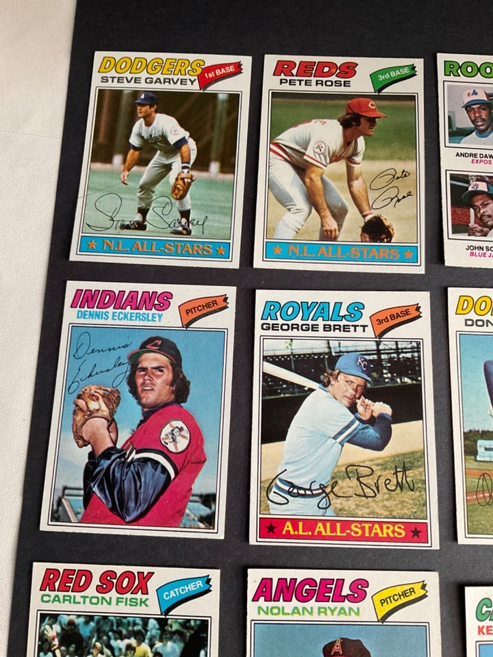 1977 Topps Baseball Set Complete - High Grade - 660 Cards - | eBay