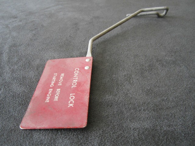 Cessna Aircraft Control Lock | eBay