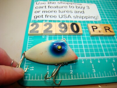 V2290 PR PICO PERCH PEARL W BLUE EYES FISHING LURE | eBay