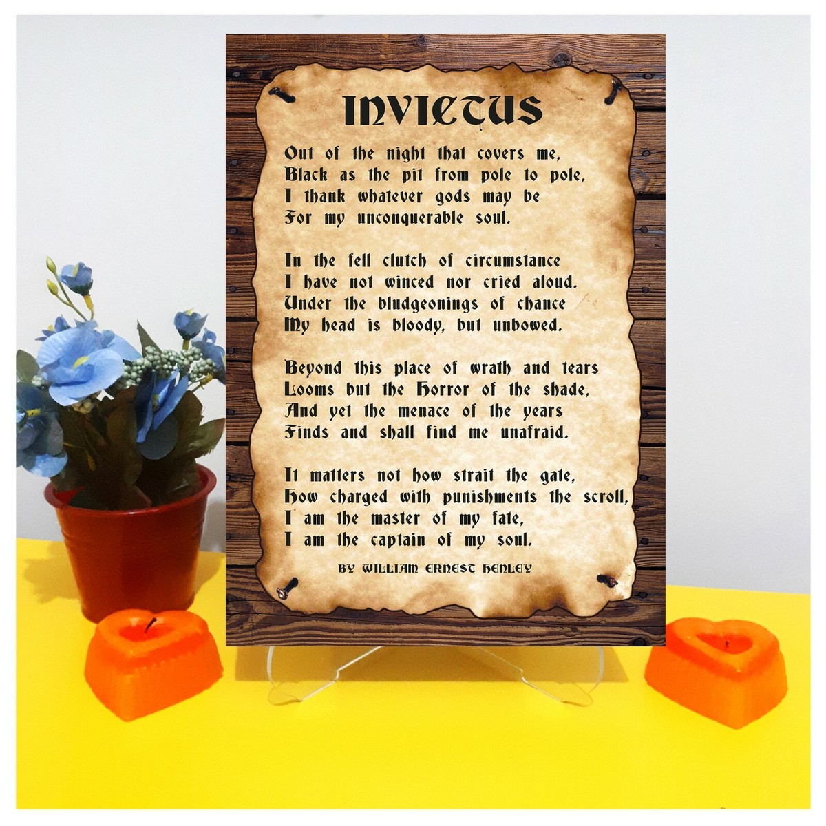 Invictus Poem Printable