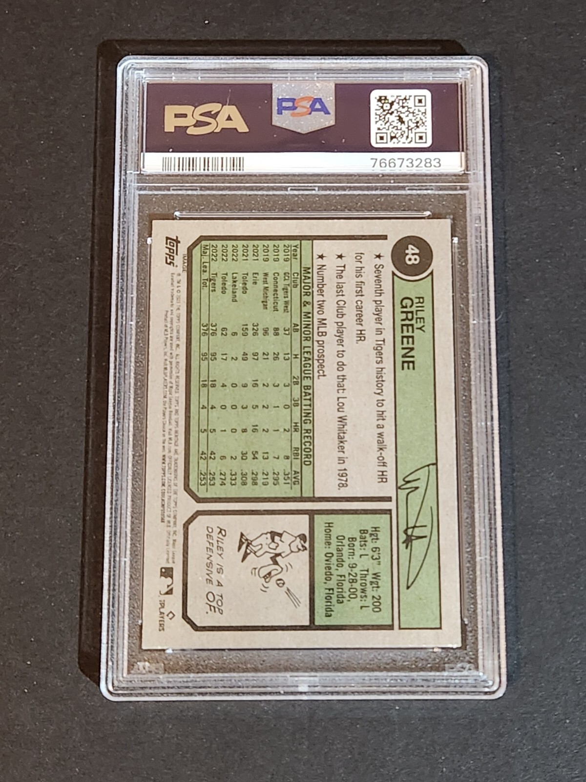 2023 Topps Heritage Image Variation SP Riley Greene #48 Rookie RC | eBay