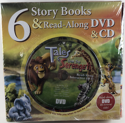 Tales from the Serengeti Reading Set w/ 6 Read Along Storybooks | eBay