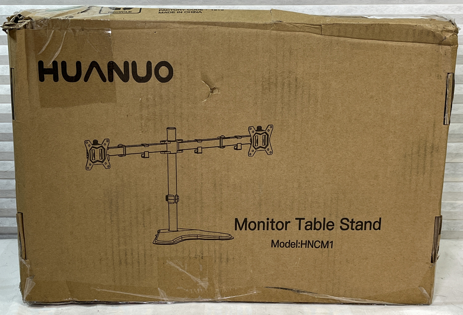 HUANUO Dual Monitor Table Stand for 13-32 Inch Monitors Model HNCM1 | eBay