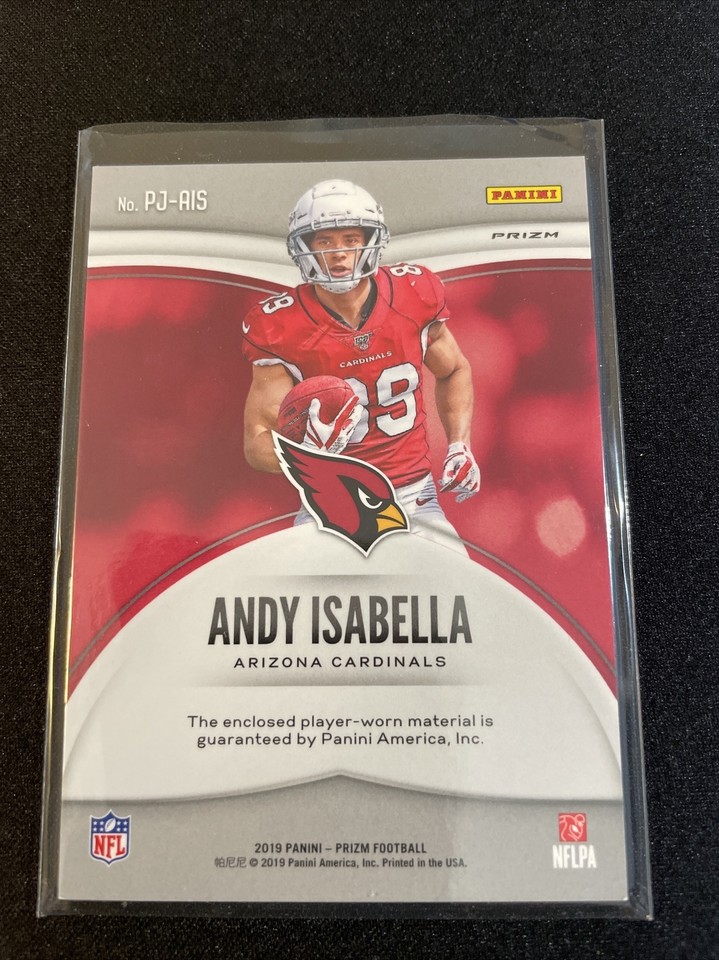2019 Panini Prizm Andy Isabella Premier Patch #PJ-AIS | eBay