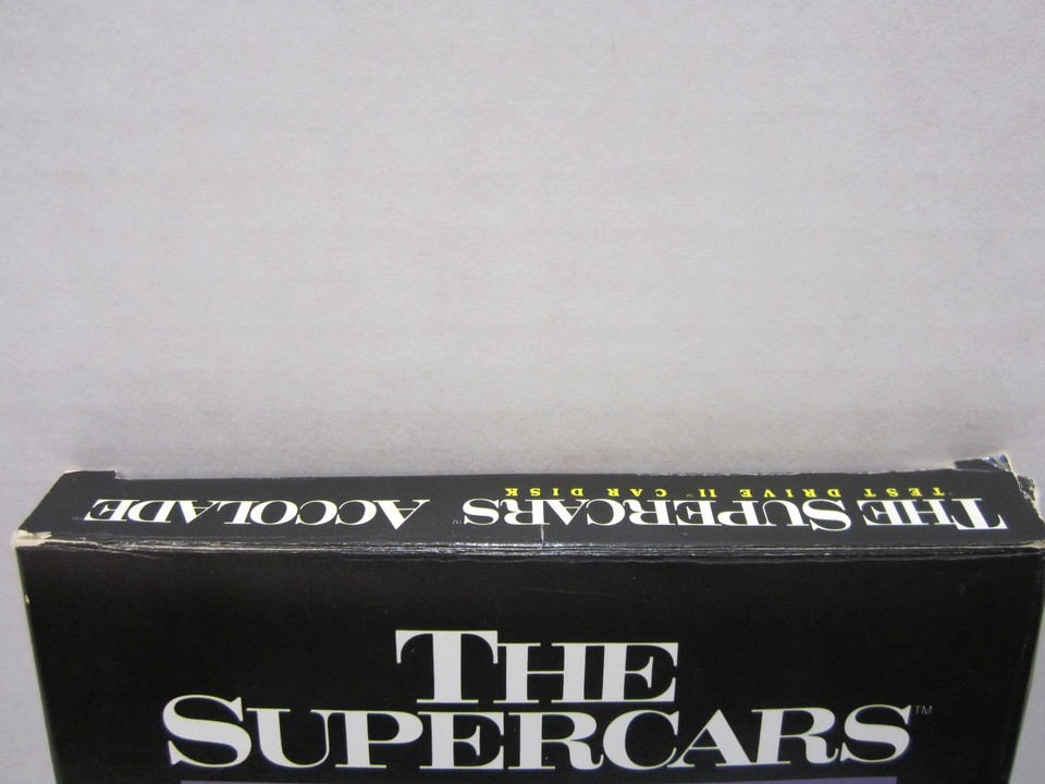 Test Drive II: The Supercars Video Game Commodore 64 Floppy Disk ...