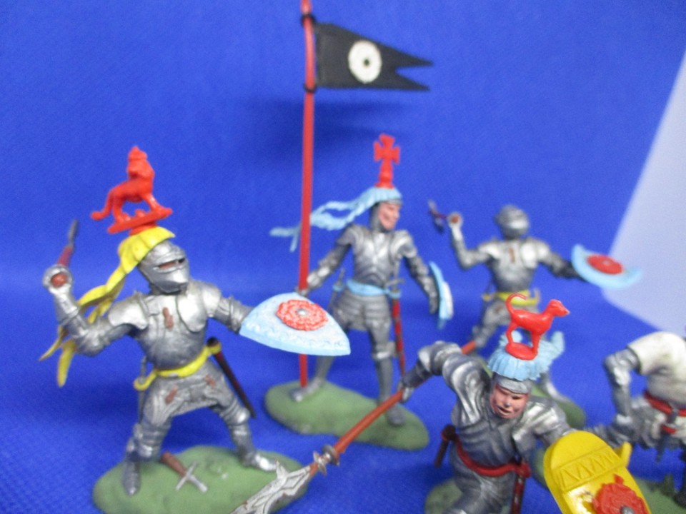 VINTAGE BRITAINS SWOPPET 15TH CENTURY KNIGHTS JOB LOT | eBay UK