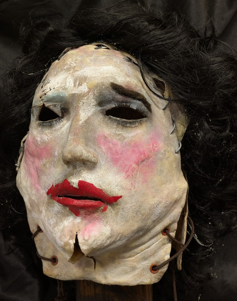 Leatherface Pretty Woman Mask Fiberglass Method | eBay