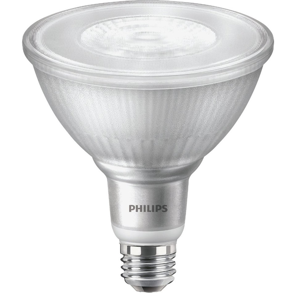 Philips 90W Equivalent Daylight PAR38 Medium LED Floodlight Light Bulb ...