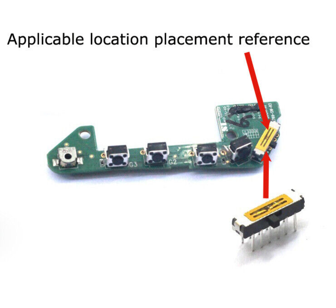Replacement Headphone Power Button Switch for Logitech G933 G933S G633 ...