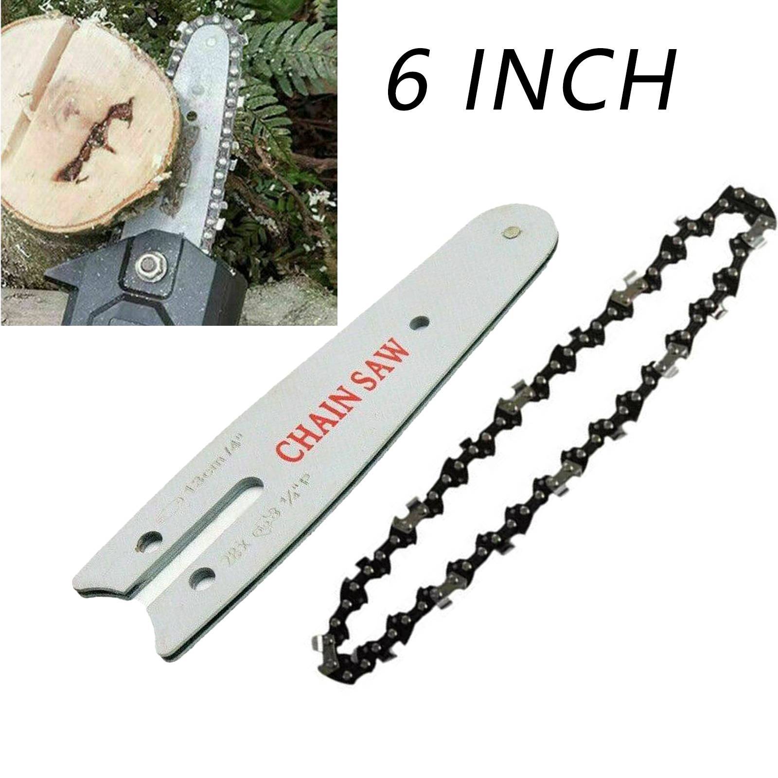 6 Inch Chainsaw Chain Replacement Chainsaw Guide For Mini Electric ...