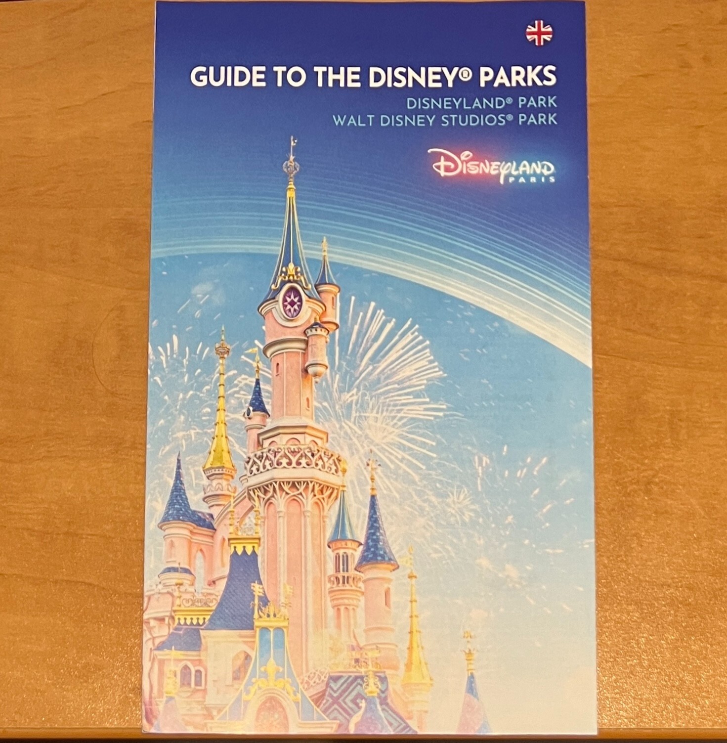 Disneyland Paris Parks Guide Map English | Grelly USA