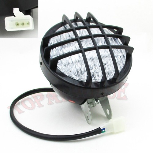 12V LED Head Light Front Headlight 4 Wheeler Sunl Taotao Kazuma ATV ...