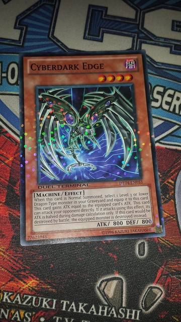 Cyberdark Edge - DT04-EN053 - Common - Duel Terminal - LP Yugioh | eBay