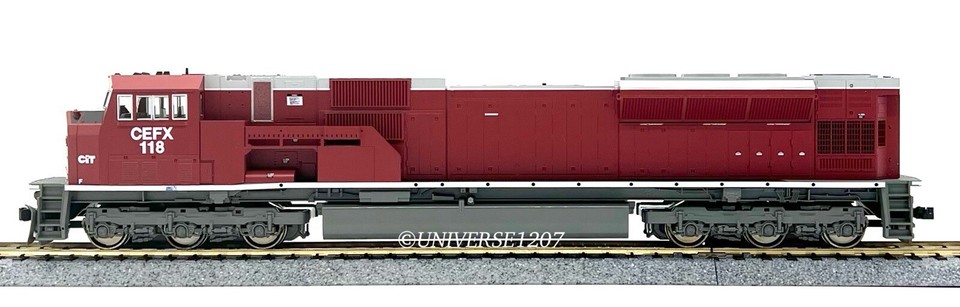 HO Scale Kato 37-6360 SD90/43MAC Diesel Locomotive CEFX #118 CIT H0 ...
