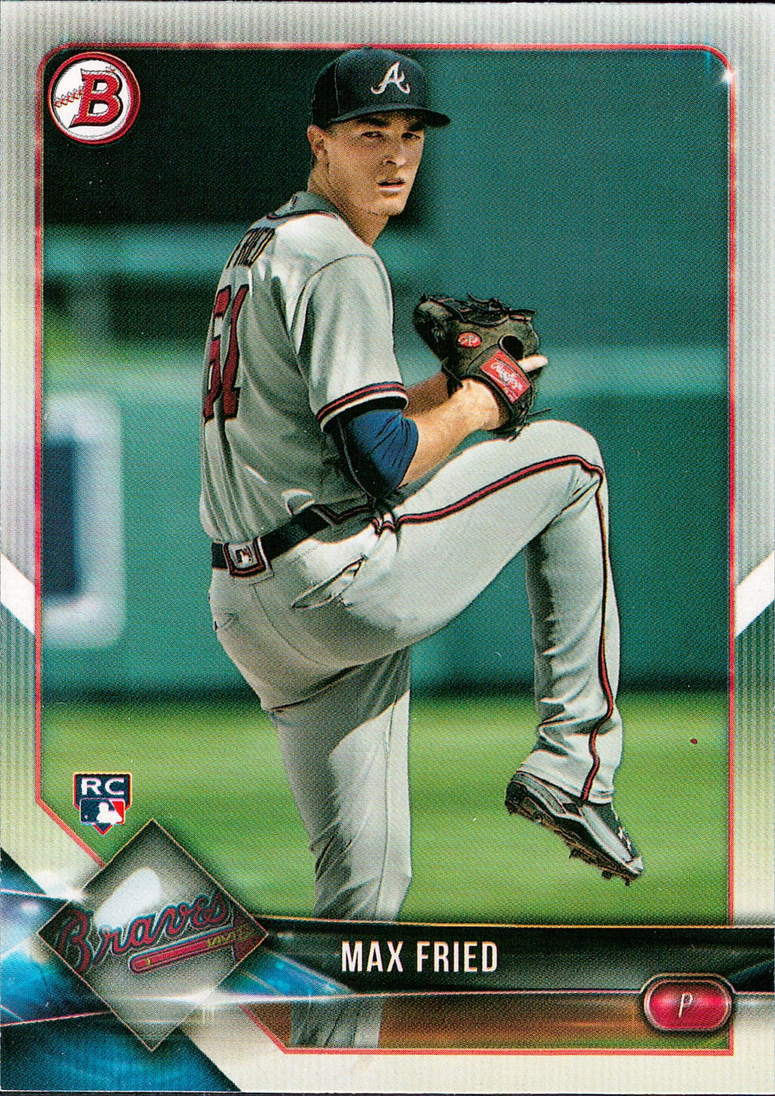 2018 Bowman #90 Max Fried RC Atlanta Braves | eBay