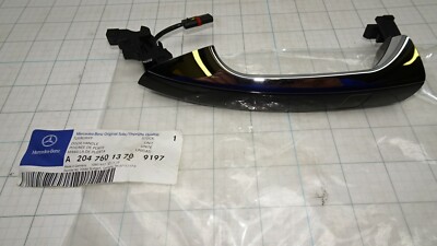 Mercedes Benz 204 760 13 70 9197 Door Handle Exterior Odsidian Black LH ...
