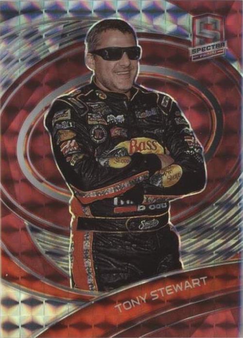 2022 Panini Chronicles - Spectra Tony Stewart #31 Interstellar Red ...