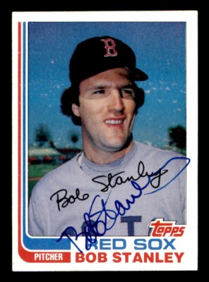 1982 Topps Baseball #289 Bob Stanley Signed Autograph (No COA) | eBay