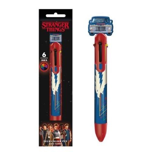 STRANGER THINGS SQUARK VAN WSQK 6-IN-1 MULTI-COLOUR PEN NEW OFFICIAL ...