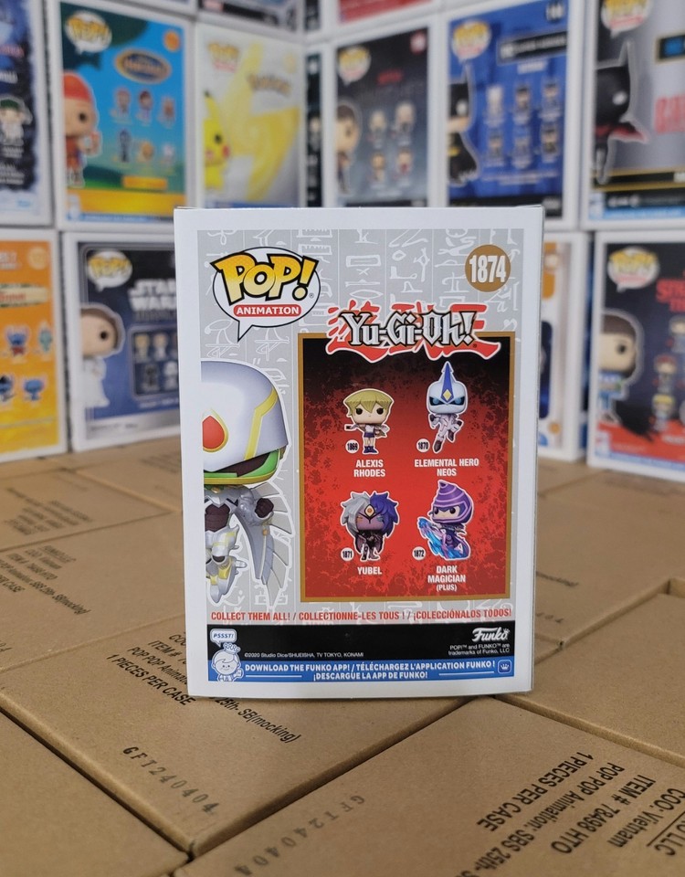 Funko POP! Yu-Gi-Oh! - Elemental Hero Shining Flare Wingman #1874 ...