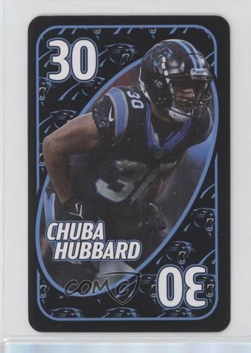 2024 Uno Fandom NFL Carolina Panthers Black Chuba Hubbard #30 | eBay