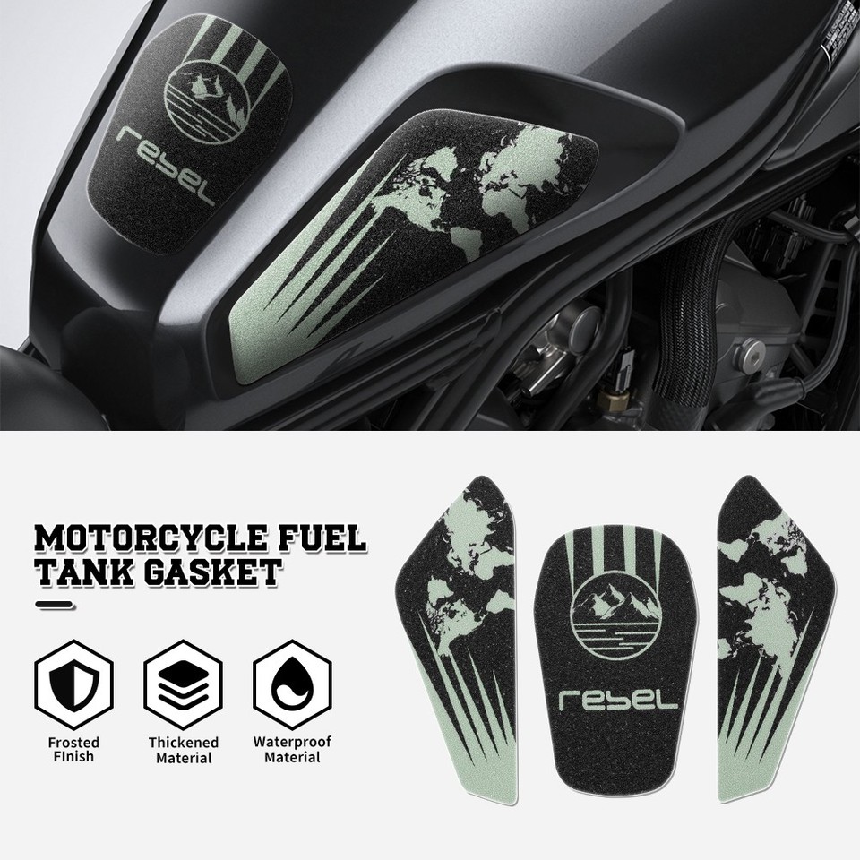 Thickened Sticker Motorcycle Decals Fuel Tank Pads For Rebel CMX 300 ...