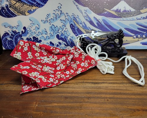 Rope Dart with Removable Flag. 4 Meter Rope, Cast Steel Dart, Kimono ...