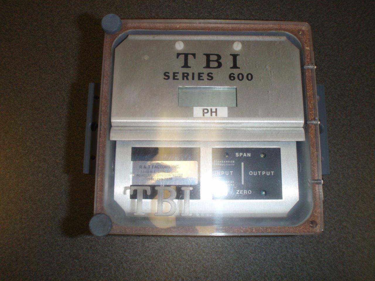 TBI CONTROLS SERIES 600 PH INSTRUMENT ANALYZER | eBay