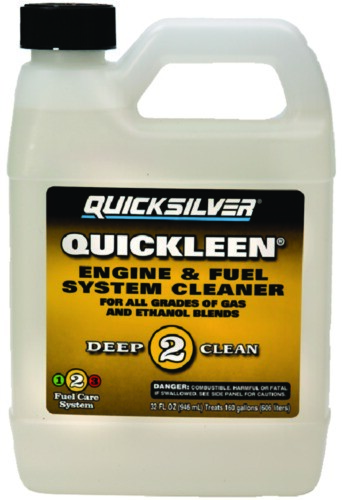 OEM Mercury Quicksilver QUICKLEEN Engine Fuel System Cleaner 32oz ...