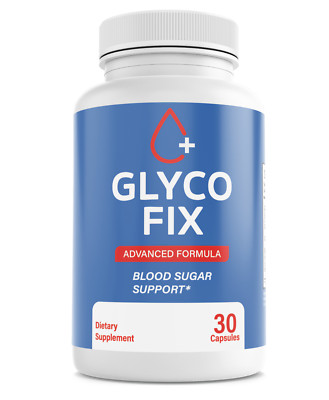 GlycoFix Glyco fix Blood Sugar Support Advanced Dietary Supplement 30 ...
