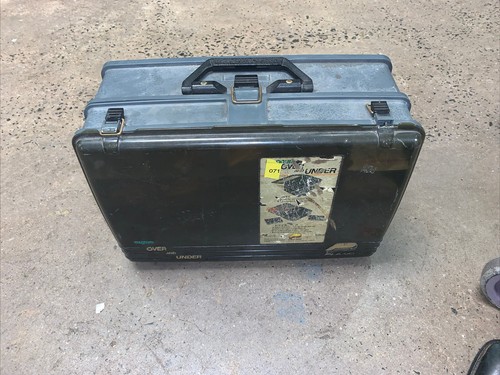 RARE Vtg Magnum Plano Tackle Box Over And Under With FREE SUPPLIES 16 ...