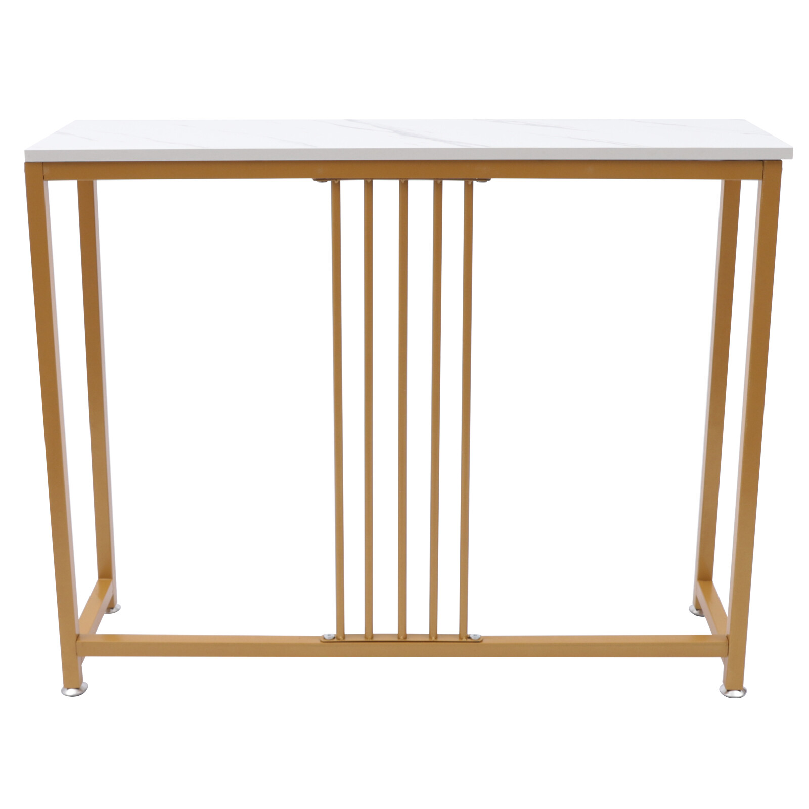 Buy Metal Console Table Long Hallway Entryway Table Living Room ...