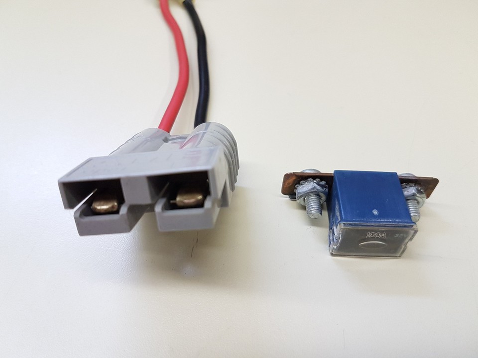 APC SmartUPS RBC7/RBC11 Battery Pack connector Wiring harness + Fuse ...