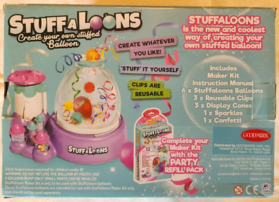 Stuffaloons Stuffed Balloon Maker Kit Create Your Own Stuffed Balloon ...