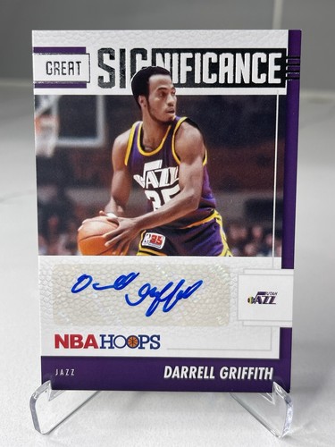 2021-22 Panini NBA Hoops - Great Significance Darrell Griffith #GS-DGF ...