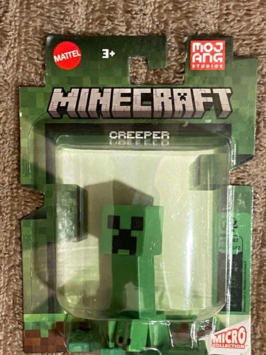 Mattel Minecraft Micro Collection Creeper 2" Action Figure | eBay