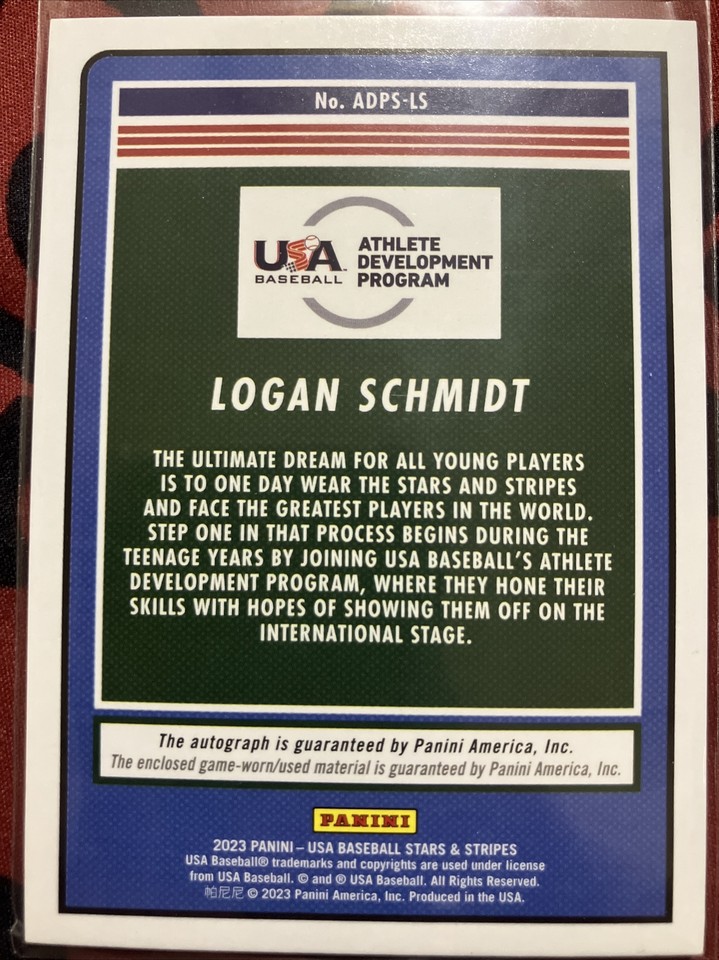 Logan Schmidt ( Autographed Memorabilia) | eBay