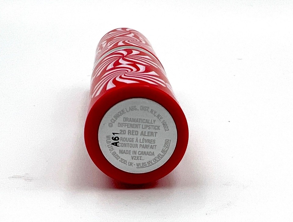 New! CLINIQUE Dramatically Different Lipstick in " 20 Red Alert ...