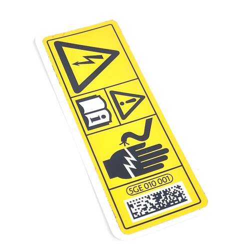 VW Seat Skoda Audi Porsche Avertissement Autocollant 5GE010001 | eBay