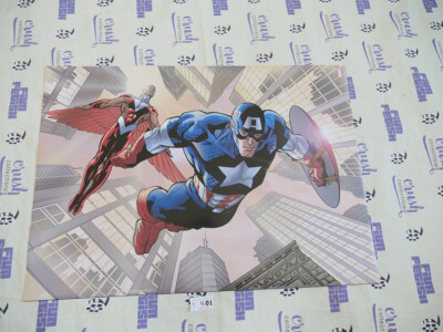 Marvel Comics Captain America Superhero Character 20×28 Licensed Art ...