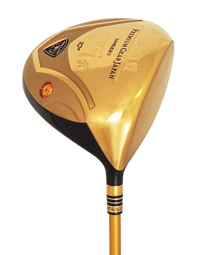 MUTSUMI HONMA MH522α AntiSlice Driver Gold High Repulsion Mamiya Shaft ...