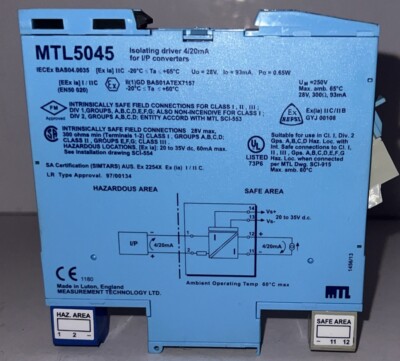 EATON MTL5045 ISOLATING DRIVER | eBay
