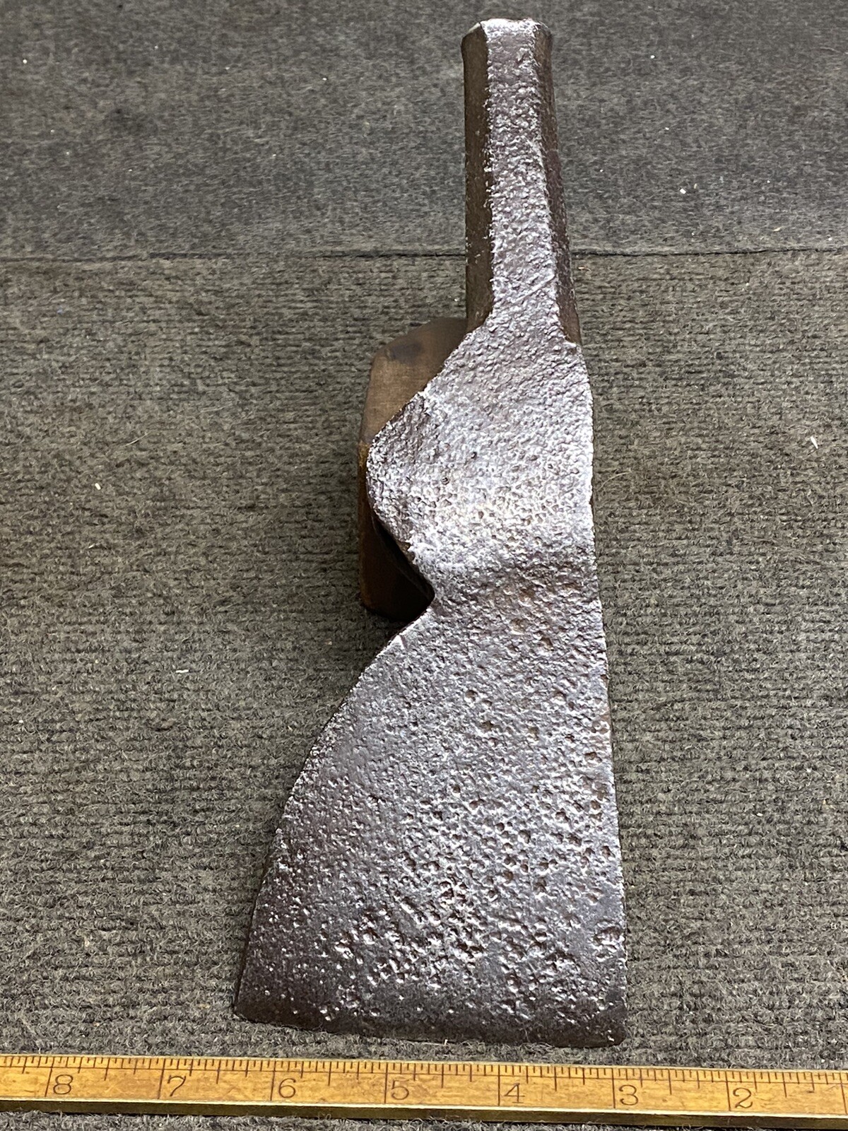 Rare Early 1800’s Unique Single Bit Axe Wrought Iron Unbranded 3 Lbs. 2 ...